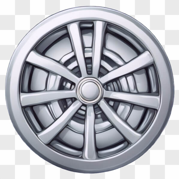 Download Shiny Alloy Wheel Design Cartoons Online - Creative Fabrica