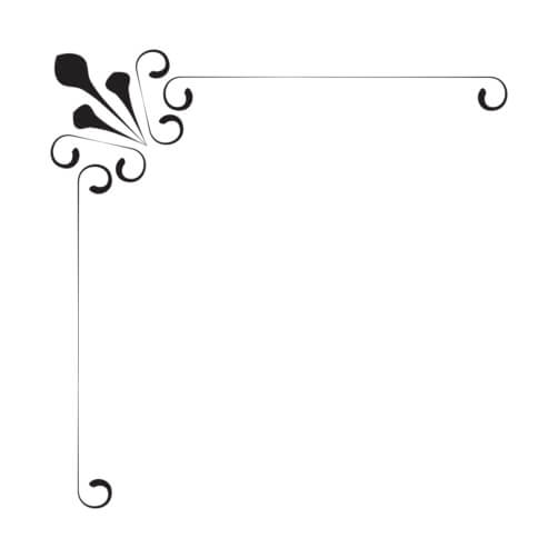 Download Elegant Floral Corner Design Borders & Corners Online ...