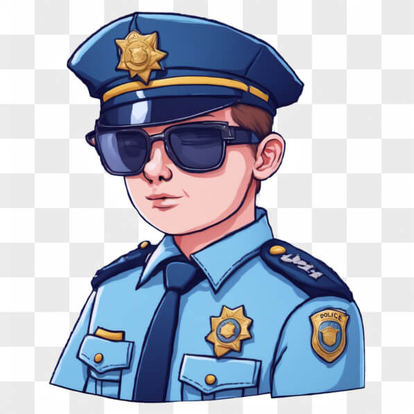 Download Illustrated Police Officer Character Cartoons Online ...