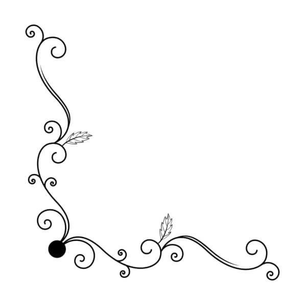 Download Elegant Decorative Corner Design Borders & Corners Online ...