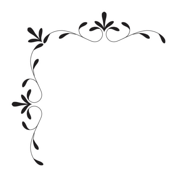 Download Elegant Floral Corner Design Borders & Corners Online ...