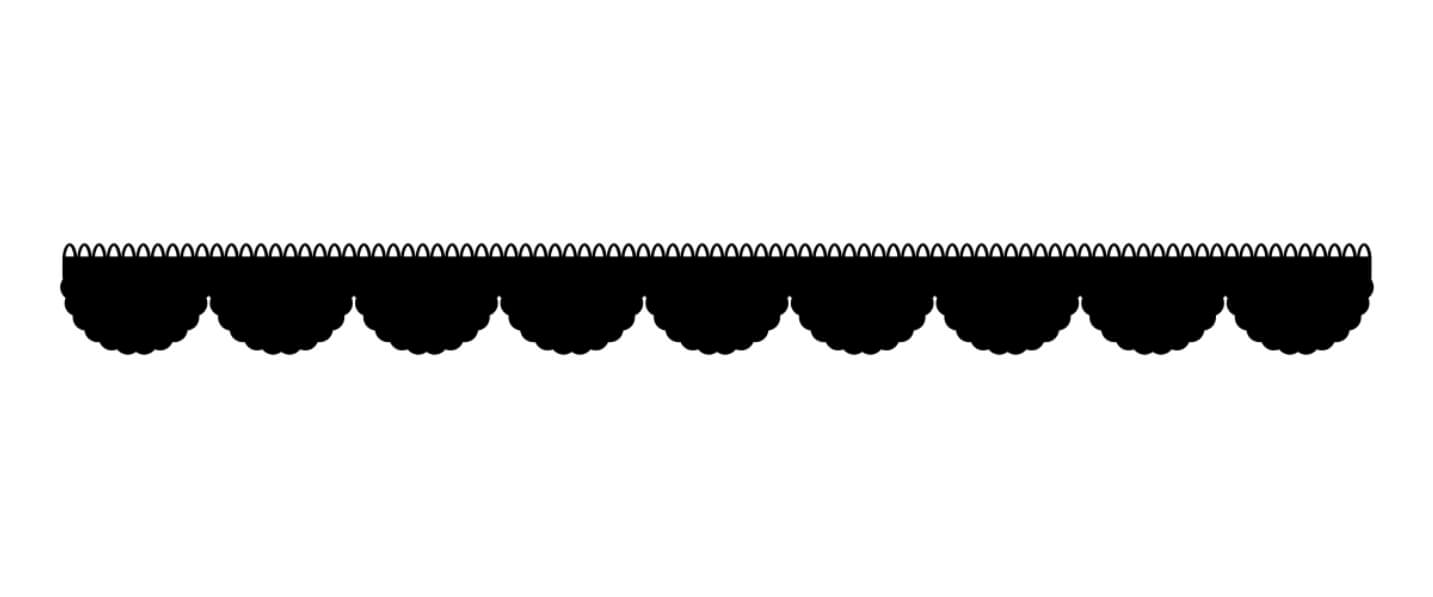 Download Elegant Scalloped Border Design Borders & Corners Online ...