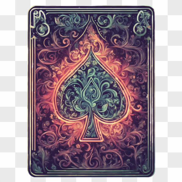 Download Artistic Ace of Spades Playing Card Cartoons Online - Creative ...