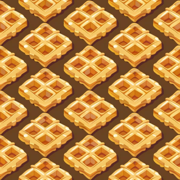Download Pattern of Waffles on Dark Background Patterns Online ...