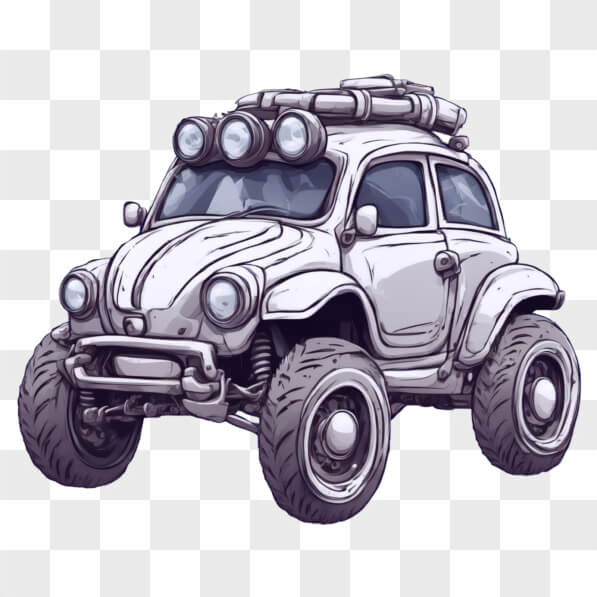 Download Stylized Off-Road Vehicle Cartoons Online - Creative Fabrica