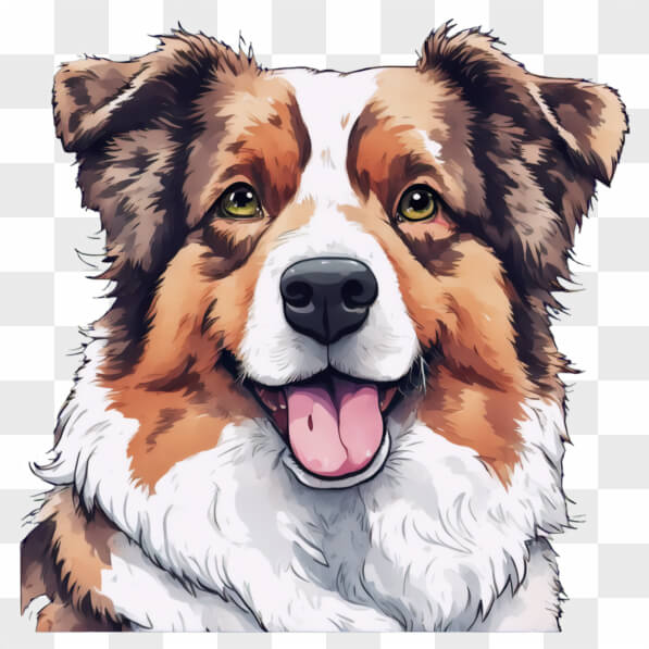 Download Cheerful Dog Portrait Cartoons Online - Creative Fabrica