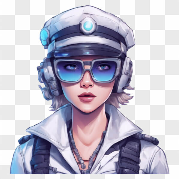 Download Futuristic Character with Tactical Outfit Cartoons Online ...