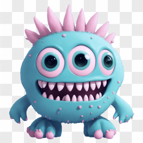 Download Cartoon Monster Character Cartoons Online - Creative Fabrica