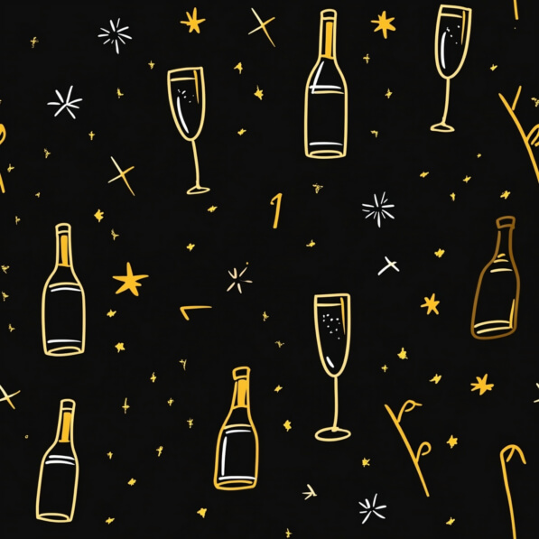 Descarga Patrón celebratorio de botellas de vino y copas Patrones En ...