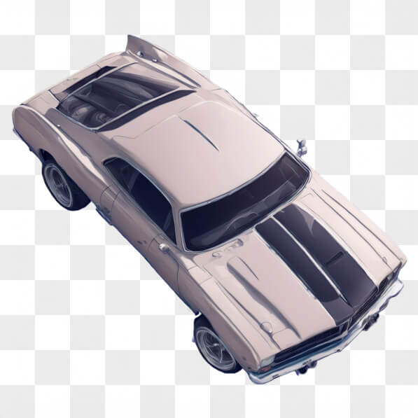 Download Classic Car Aerial View Cartoons Online - Creative Fabrica