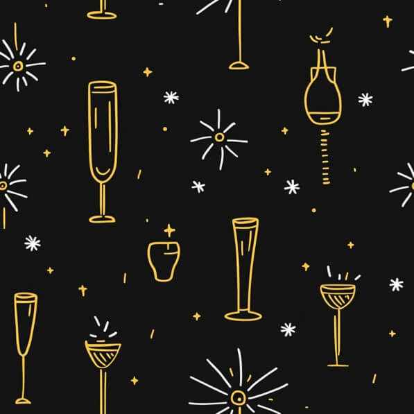 Download Celebration Pattern with Glasses and Stars Patterns Online ...