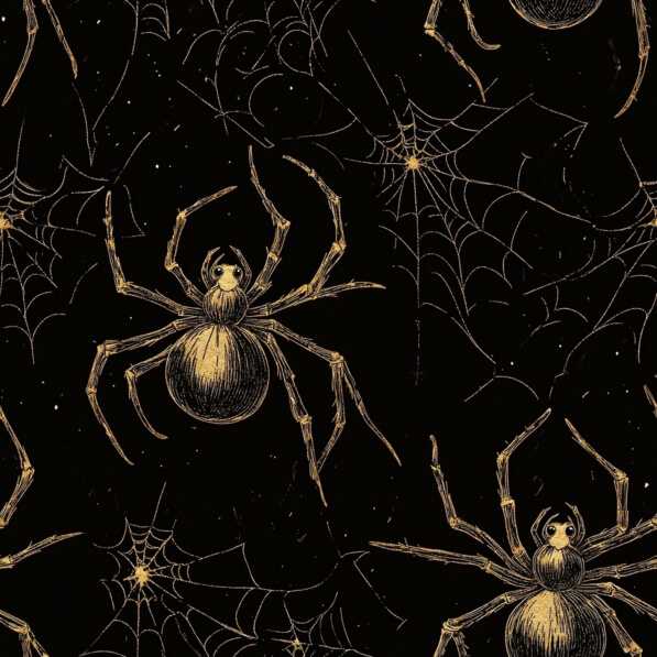 Download Intricate Spider and Cobweb Pattern Patterns Online - Creative ...