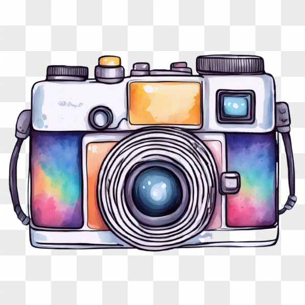 Download Colorful Vintage Camera Illustration Cartoons Online ...