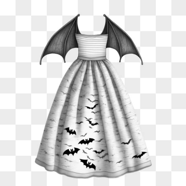 Download Whimsical Bat-Inspired Dress Design Sketches Online - Creative ...