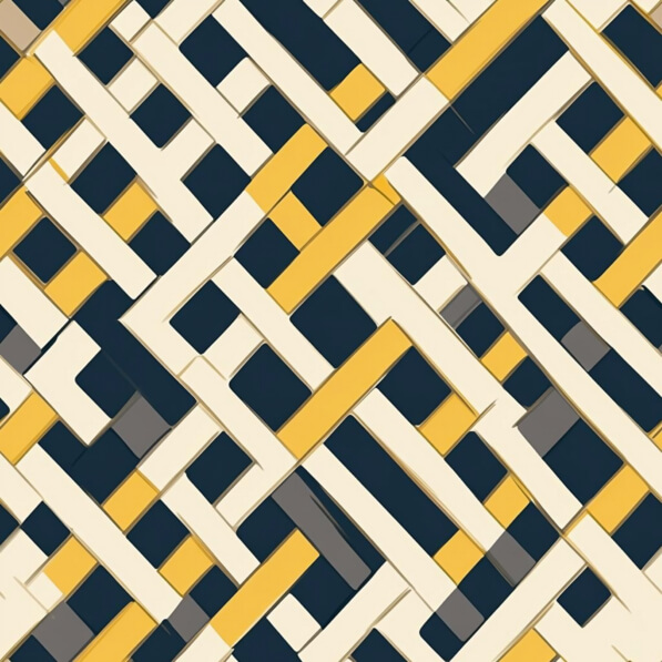 Download Intricate Woven Pattern in Yellow and Navy Blue Patterns ...