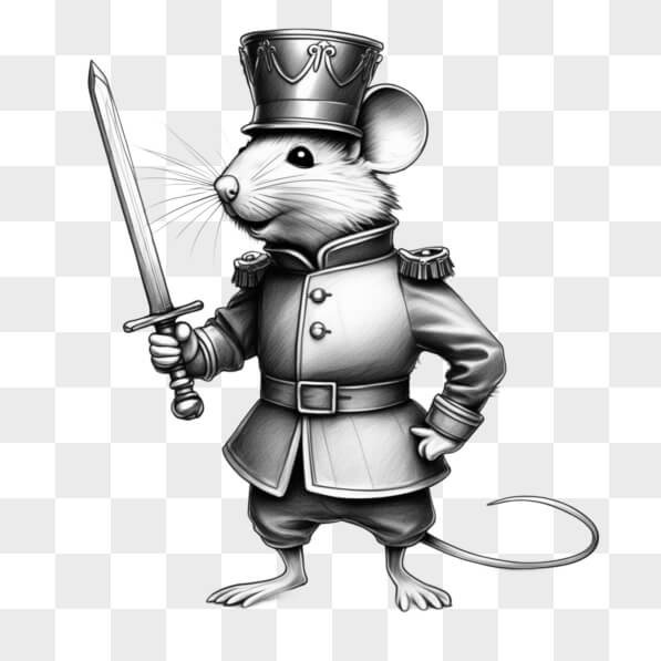 Download Cartoon Mouse Soldier Sketches Online - Creative Fabrica