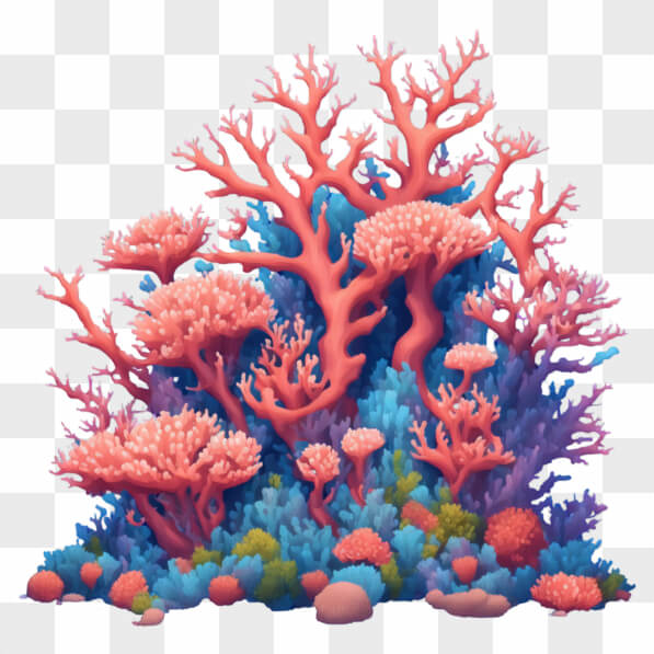 Download Vibrant Coral Reef Cartoons Online - Creative Fabrica