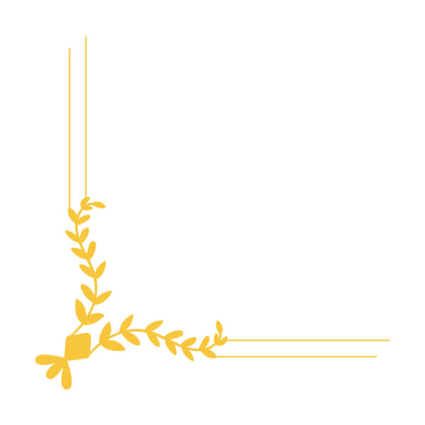 Descarga Diseño de esquina decorativa amarilla minimalista Bordes y ...