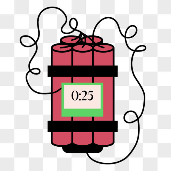 Descarga Bomba de dibujo animado con temporizador PNGs En Línea ...