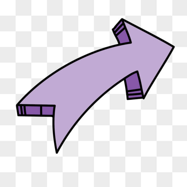 Download Stylized Purple Arrow PNGs Online - Creative Fabrica
