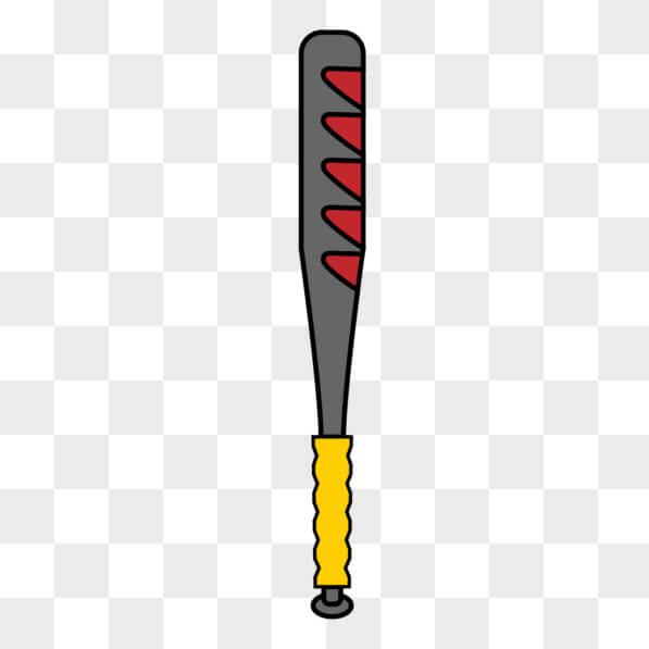 Download Stylized Baseball Bat PNGs Online - Creative Fabrica