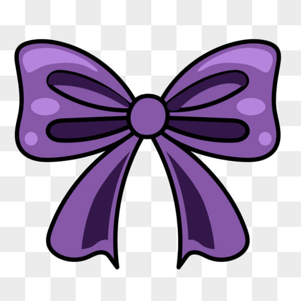Descarga Lazo de dibujo animado morado PNGs En Línea - Creative Fabrica