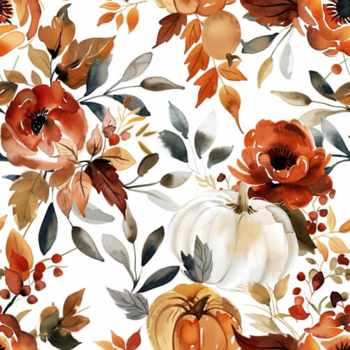 Download Colorful Floral Seamless Pattern with Roses, Carnations ...