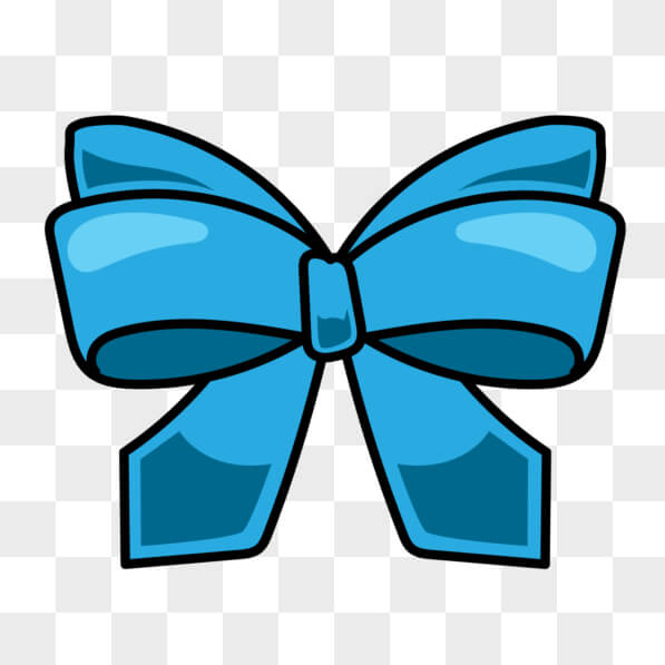 Descarga Dibujo animado de lazo azul PNGs En Línea - Creative Fabrica
