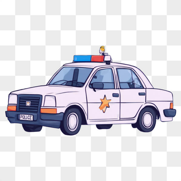 Download Cartoon Police Car Cartoons Online - Creative Fabrica