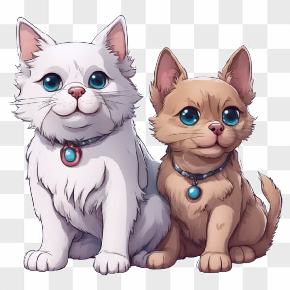 Download Cute Cartoon Pets Cartoons Online - Creative Fabrica