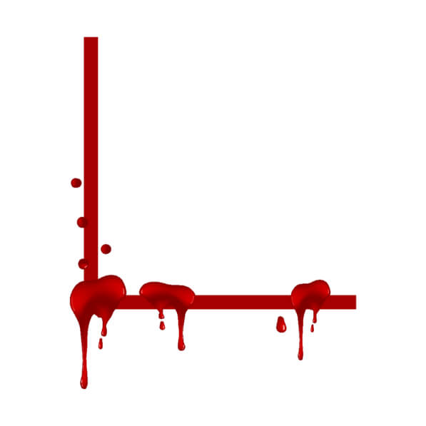 Download Abstract Red Dripping Lines Borders & Corners Online ...