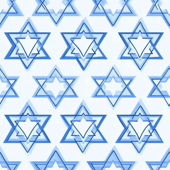 Download Pattern of Blue Star of David Symbols Patterns Online ...