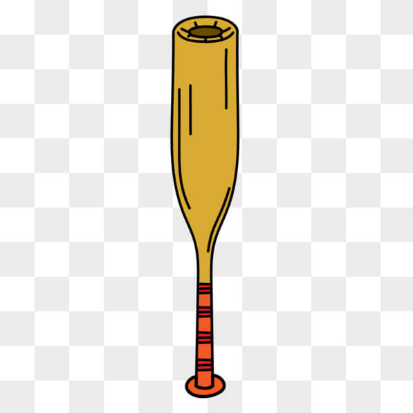 Download Illustration of a Baseball Bat PNGs Online - Creative Fabrica