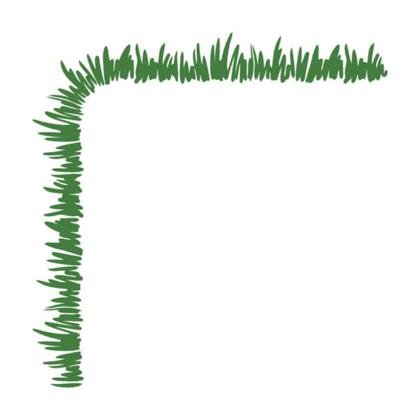 Download Stylized Grass Corner Borders & Corners Online - Creative Fabrica