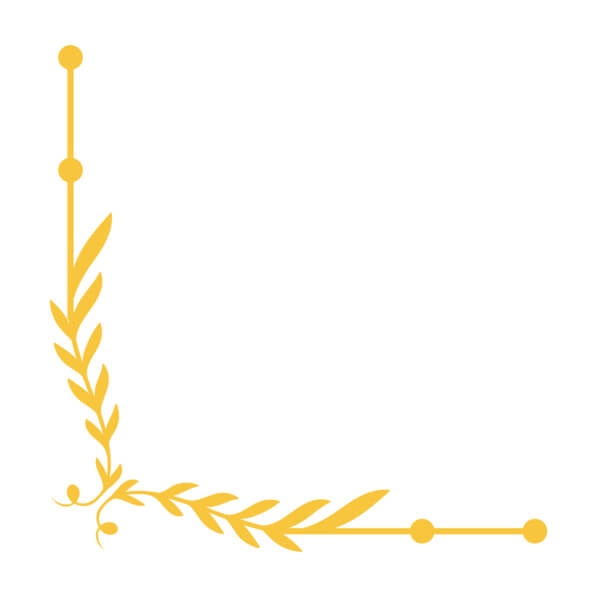 Download Elegant Yellow Leaf Corner Design Borders & Corners Online ...