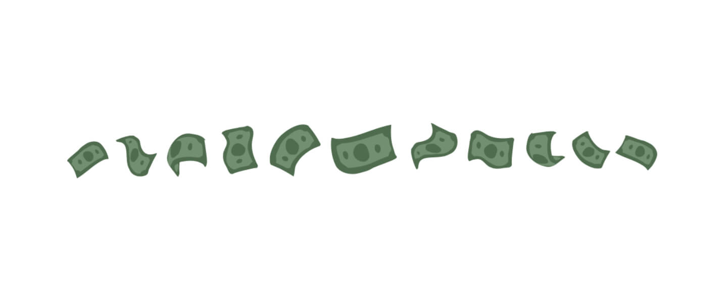 Descarga Billetes de dólar ilustrados Bordes y Esquinas En Línea ...
