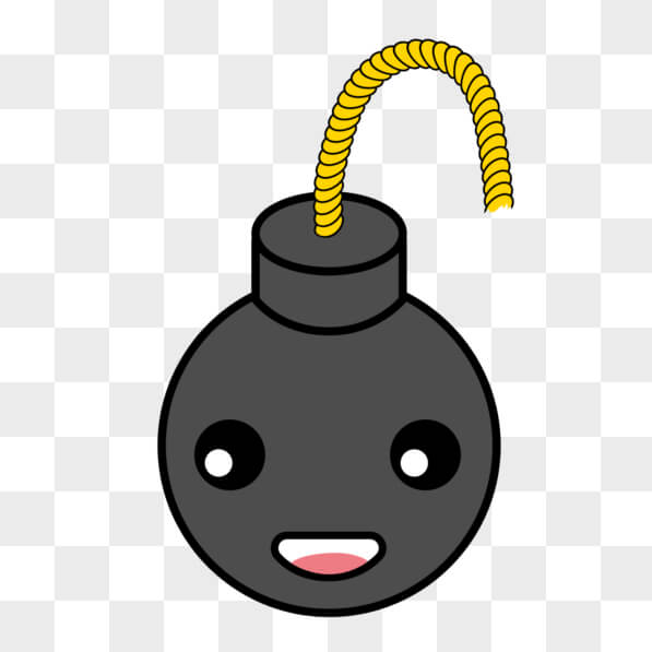 Download Cartoon Bomb Character PNGs Online - Creative Fabrica