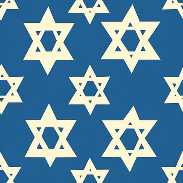 Download Star of David Pattern on Blue Background Patterns Online ...