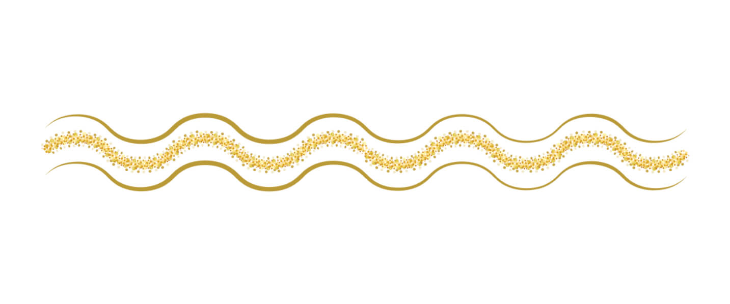 Download Elegant Gold Wavy Line Design Borders & Corners Online ...