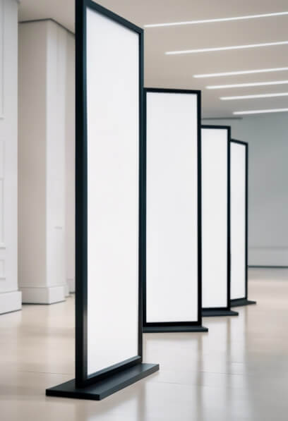 Download Modern Interior with Light Panels Mockups Online - Creative ...