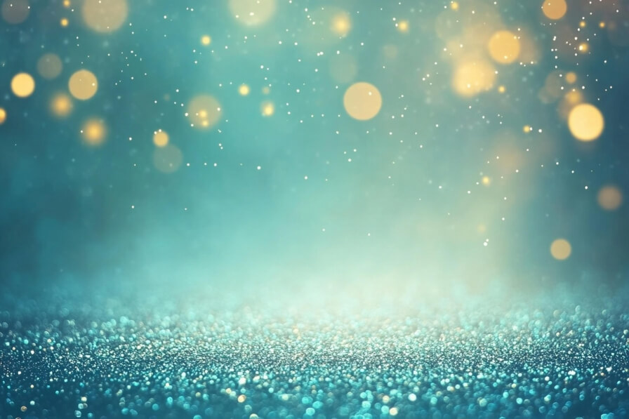 Download Dreamy Bokeh Background with Teal and Gold Lights Backgrounds ...