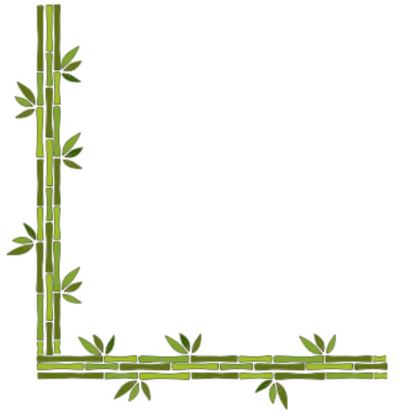Download Stylized Bamboo Corner Design Borders & Corners Online ...