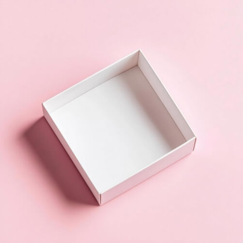 Download Empty White Box on Mint Green Background Mockups Online ...