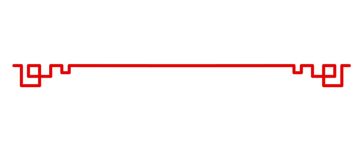 Download Minimalistic Red Line Art Design Borders & Corners Online ...