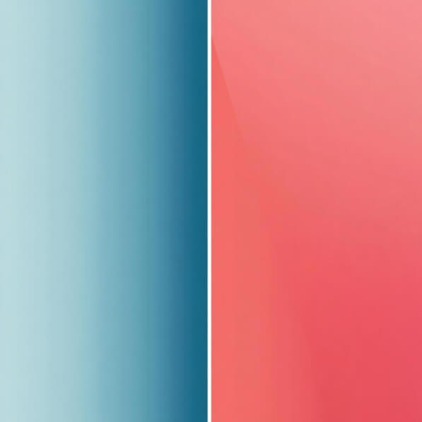 Download Dual Gradient Backgrounds: Tranquil Blue and Warm Coral ...