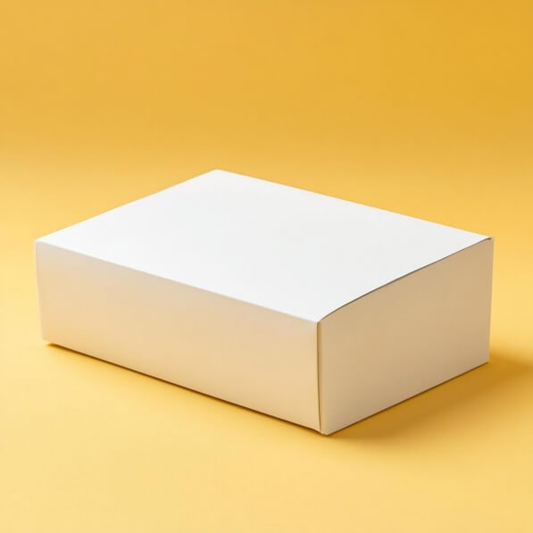 Download Plain White Box on Yellow Background Mockups Online - Creative ...