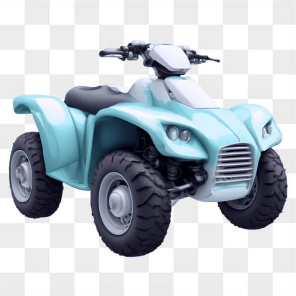 Descarga Vehículo Todo Terreno (ATV) Azul Claro Cartoons En Línea ...