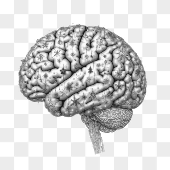 Download Intricate Illustratie van een Hersen Schetsen online op ...