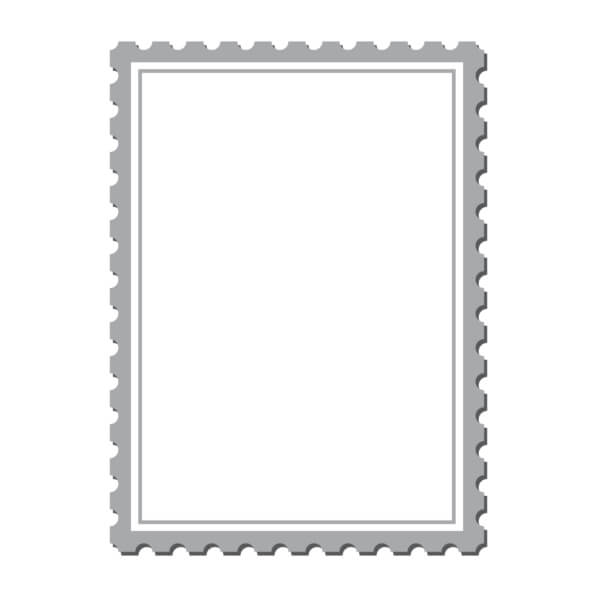 Download Grey Postage Stamp Design Frames Online - Creative Fabrica