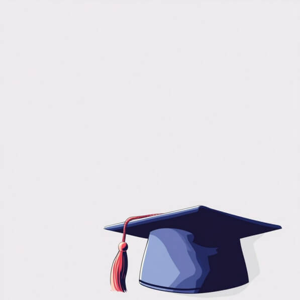 Download Graduation Cap on Gray Background Backgrounds Online ...